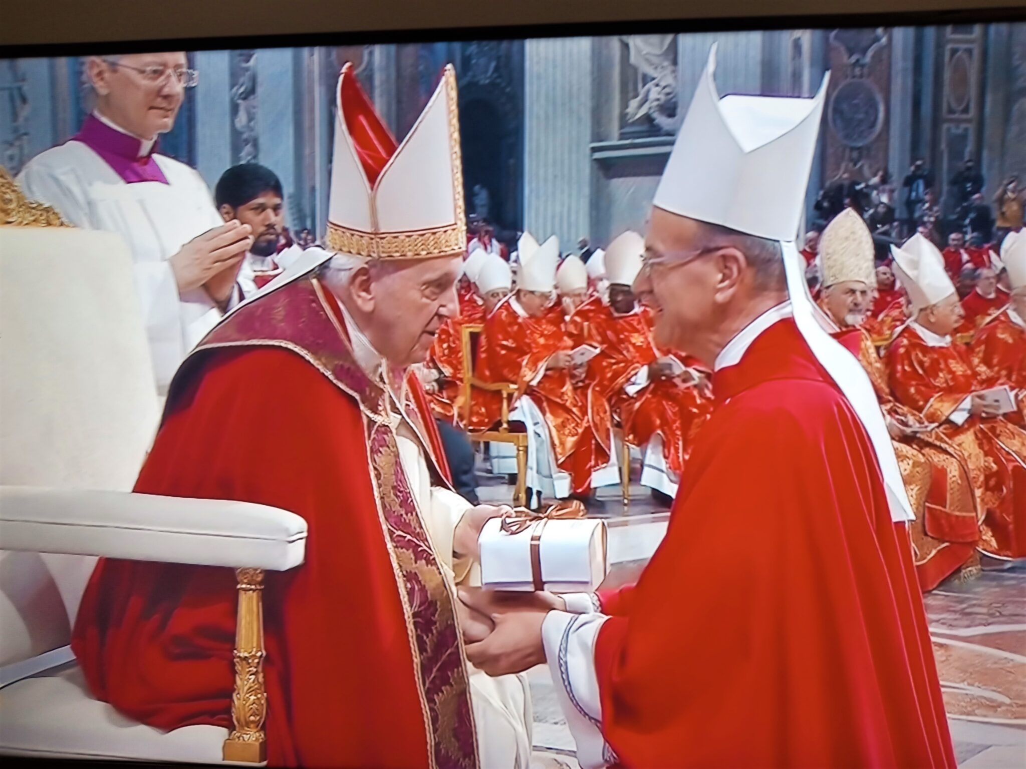 CONSEGNA DEL PALLIO ALL'ARCIVESCOVO San Pietro 29 giugno 2022